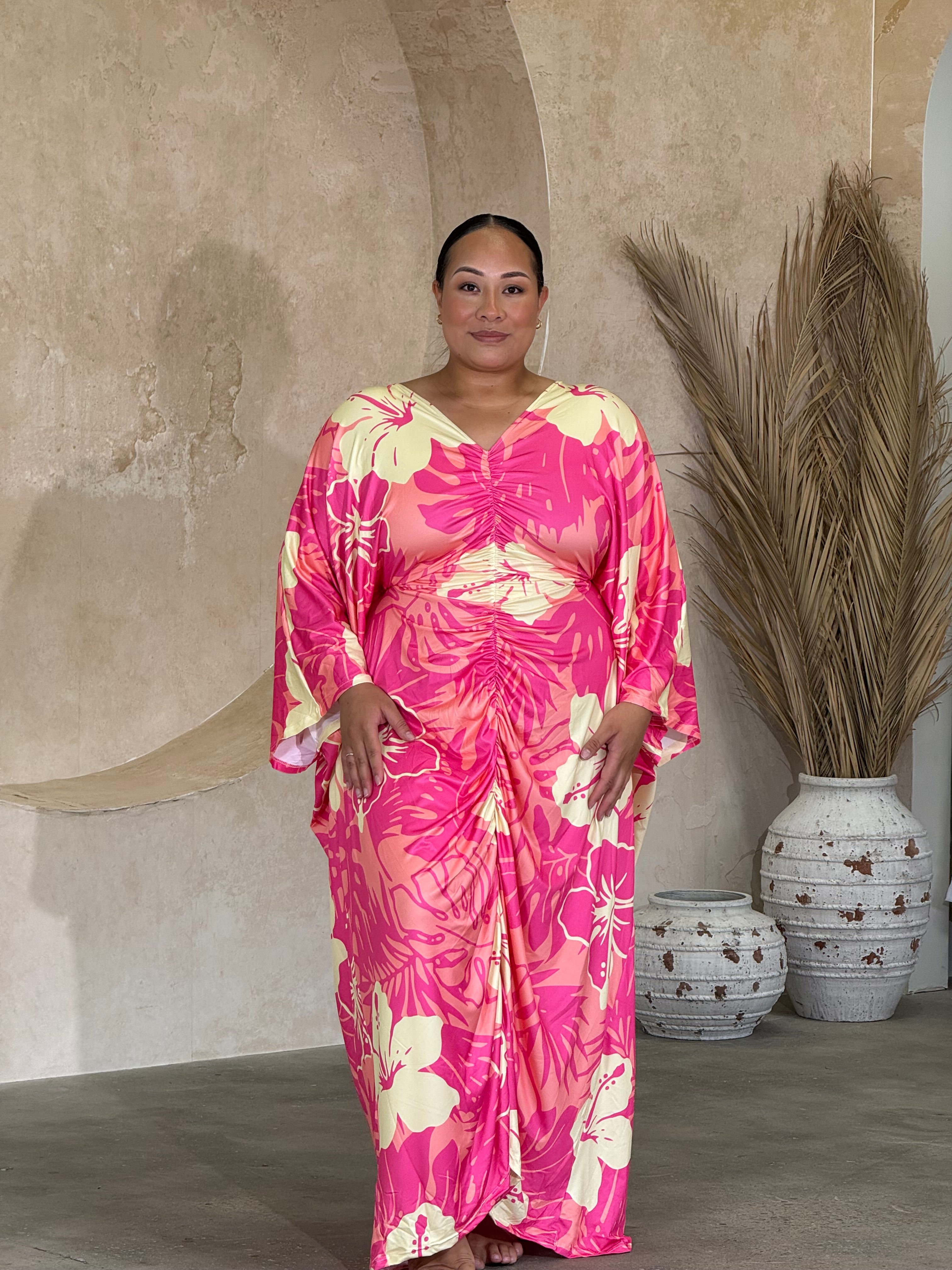 PRE ORDER ONLY - OCEANIA Kimono Dress – House of Aulelei